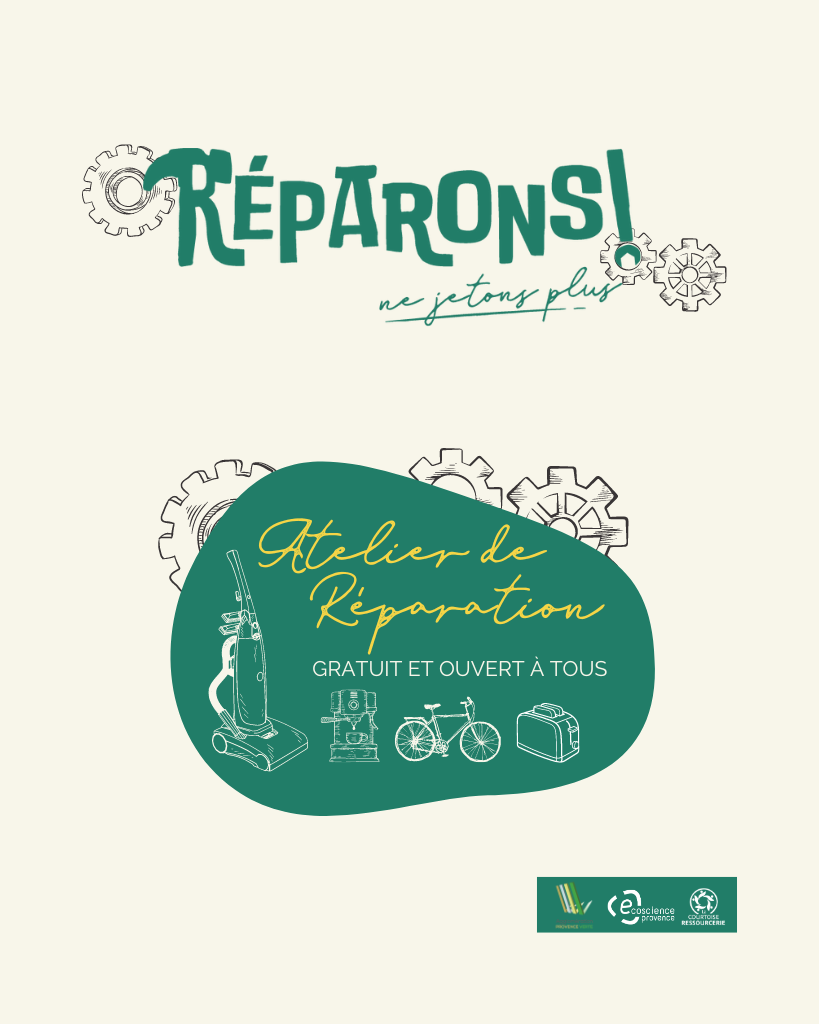 Réparons! - Ecoscience Provence